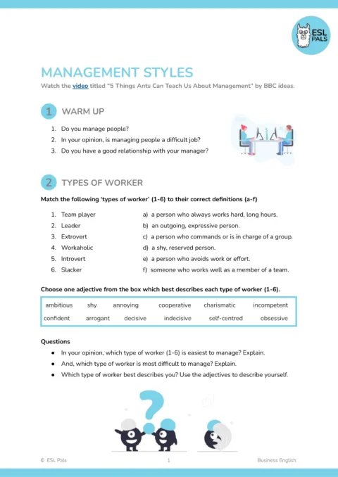 Free ESL worksheets, activities and lesson plans | Eslbase.com